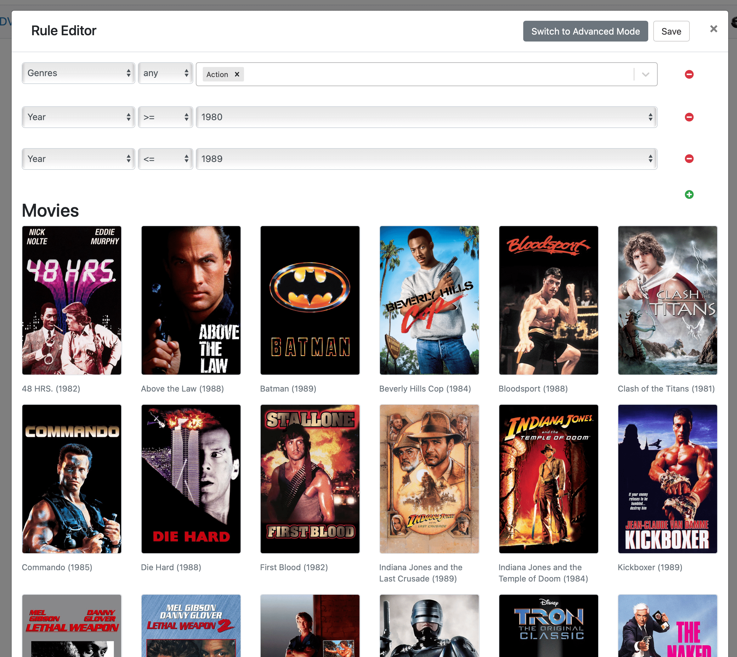 Channels Support - Smart Rules